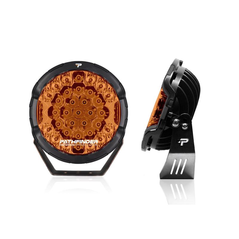 Backwoods PROWLR 9" LED Driving Light - TRUE AMBER